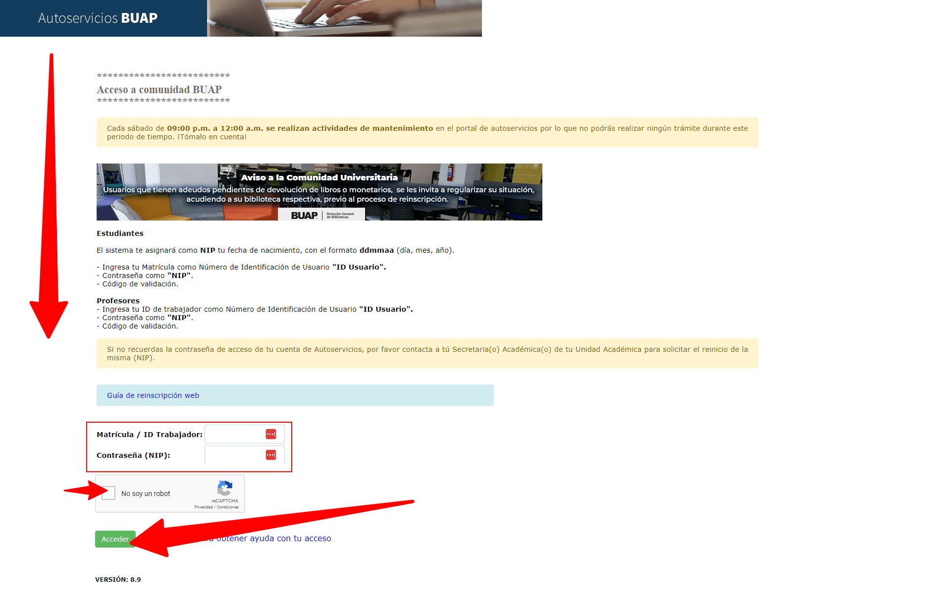 Iniciar Sesión en autoservicios BUAP | Sesión Iniciar Aquí